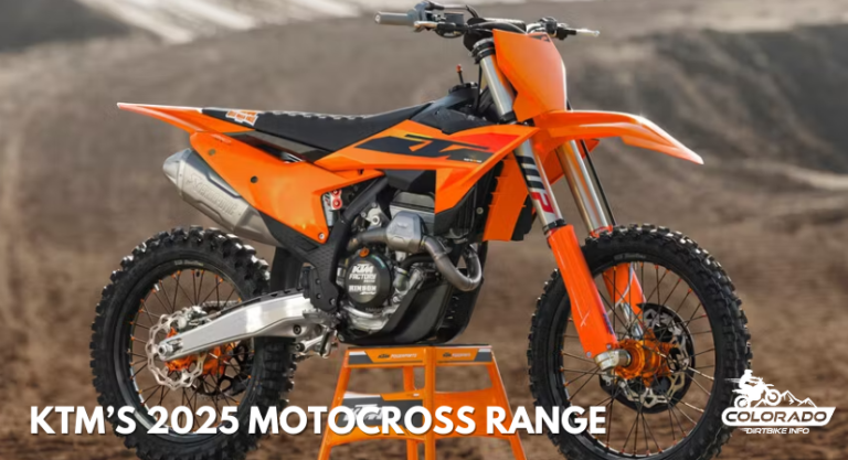 2025 KTM Motocross Range | Dirt Bike Rental in Colorado